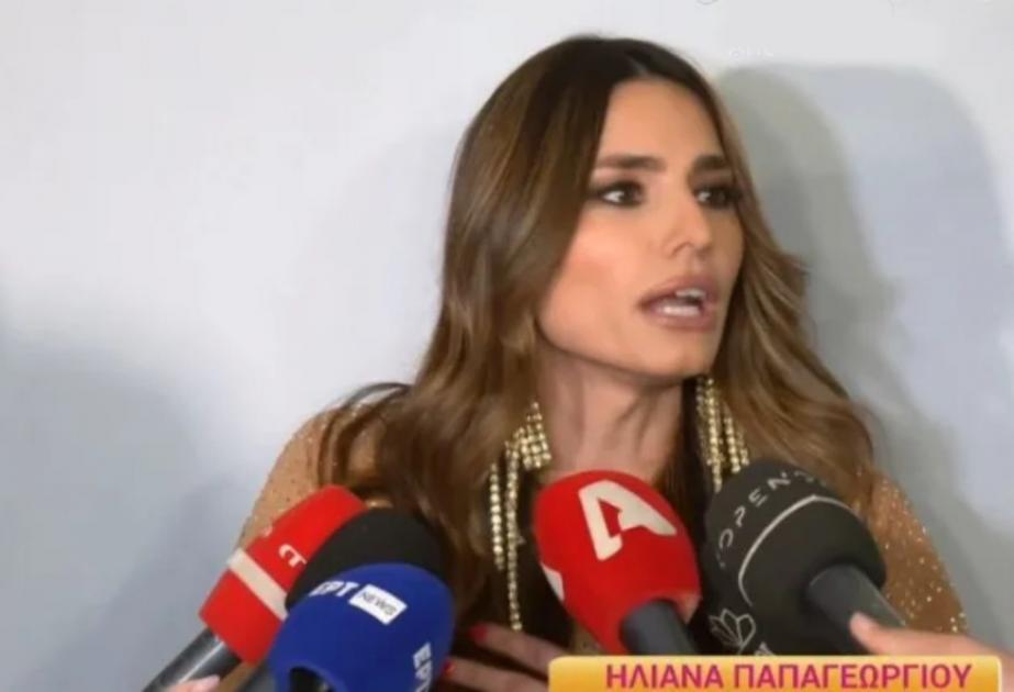 Η Ηλιάνα Παπαγεωργίου... τα έψαλλε στους ρεπόρτερ [βίντεο] | Sigmalive Magazine